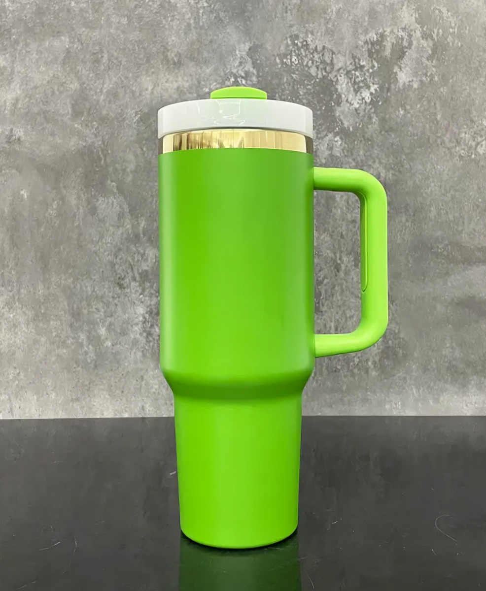 PRE-ORDER - Grinch Green - 40oz - Gold Plated - Powder Coat 2.0 - Lase ...