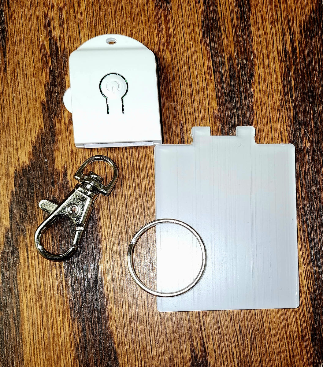 Light Up Keychain - Acrylic - Sublimation – TLC Ranch Designs