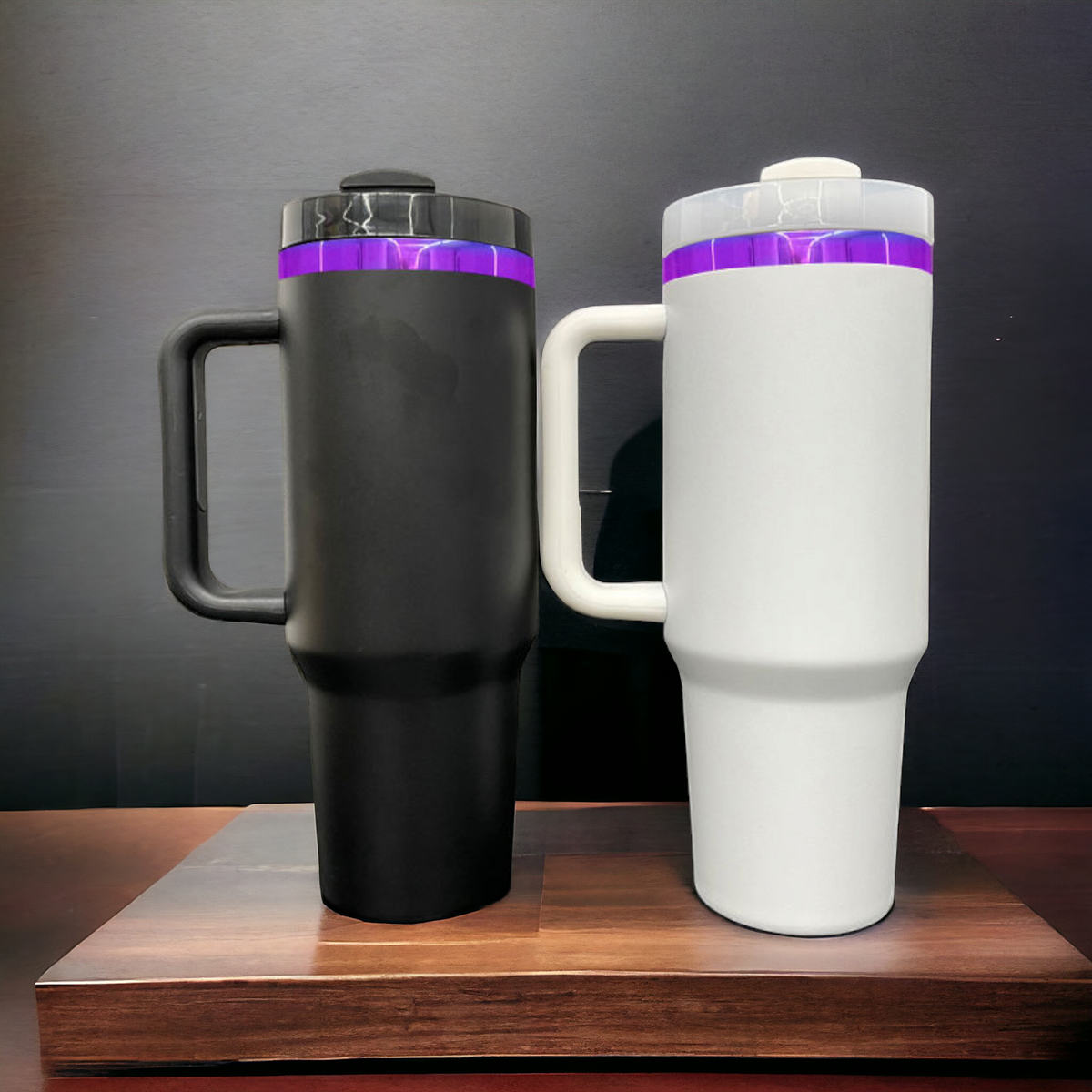 40oz Purple/Gold Plated - Powder Coat 2.0 - Laser Ready- Tumblers – TLC ...