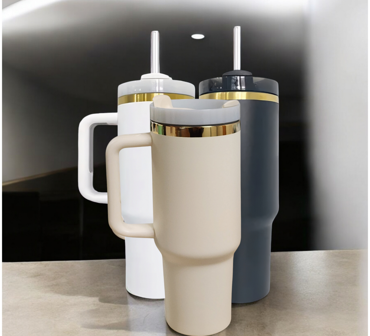 40oz Gold Plated - Powder Coat 2.0 - Laser Ready- Tumblers – TLC Ranch ...